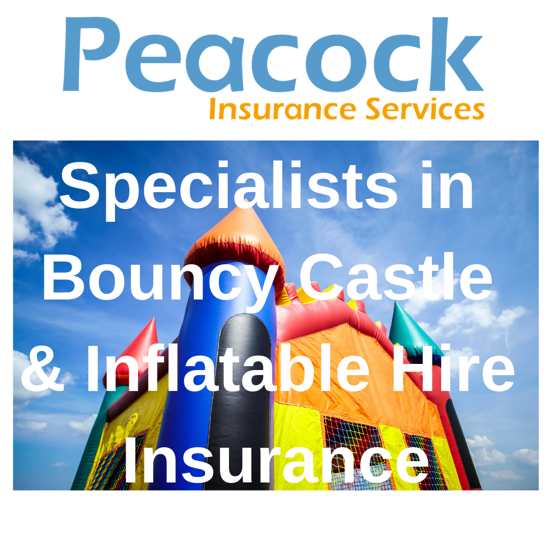 Cheap & Best Inflatable Hire Insurance from Peacock Insurance